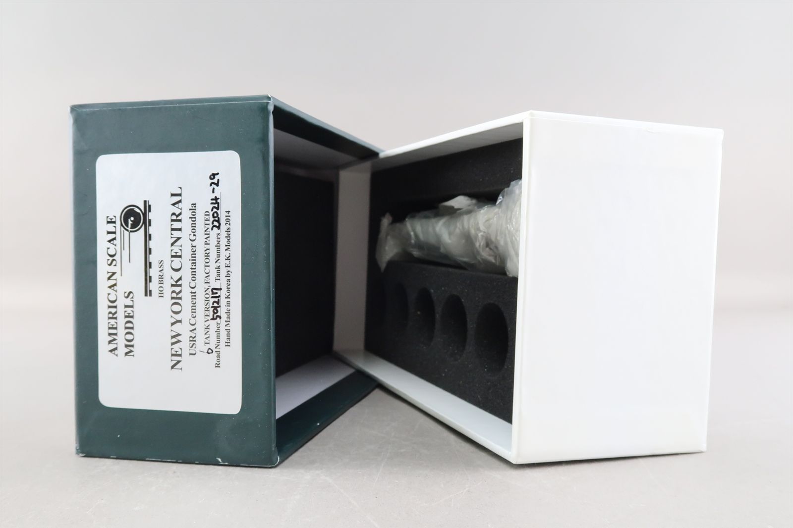 HO Brass Model - ASM NYC New York Central USRA Cement Container Gondola ...