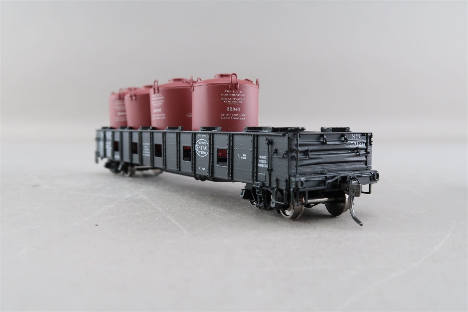 HO Brass Model - ASM NYC New York Central USRA Cement Container Gondola ...