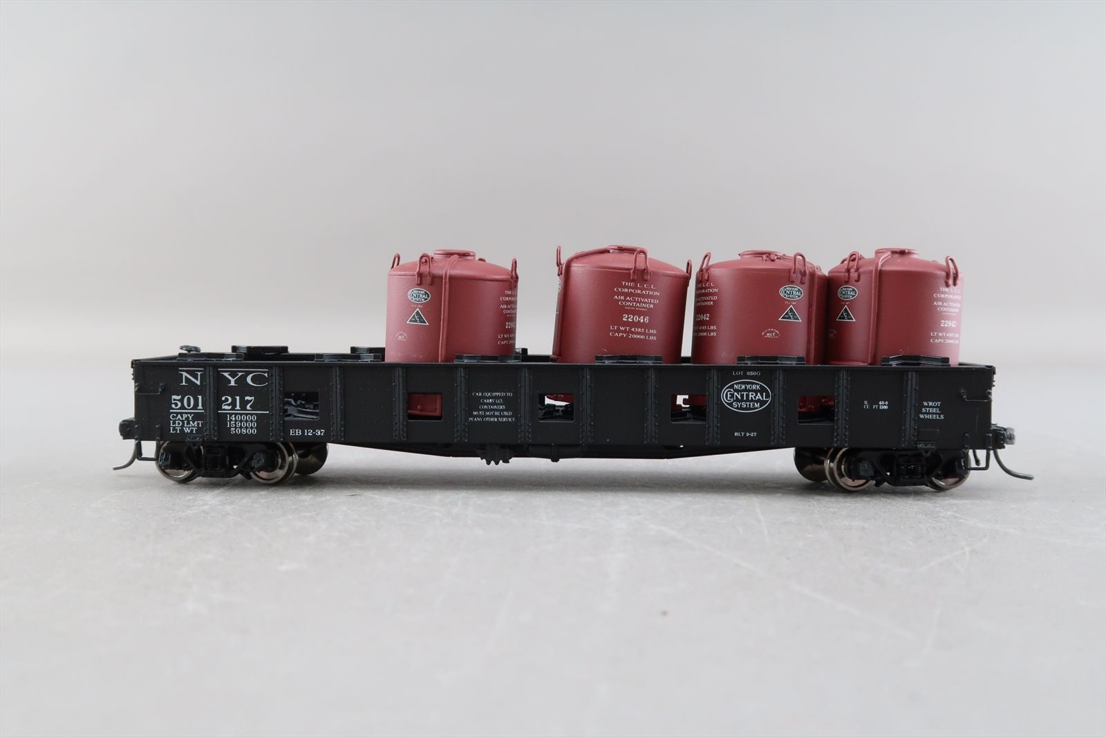 HO Brass Model - ASM NYC New York Central USRA Cement Container Gondola ...