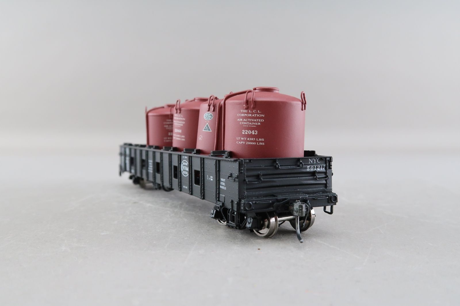 HO Brass Model - ASM NYC New York Central USRA Cement Container Gondola ...