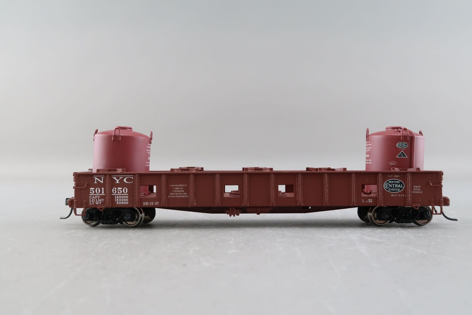 HO Brass Model - ASM NYC New York Central USRA Cement Container Gondola ...