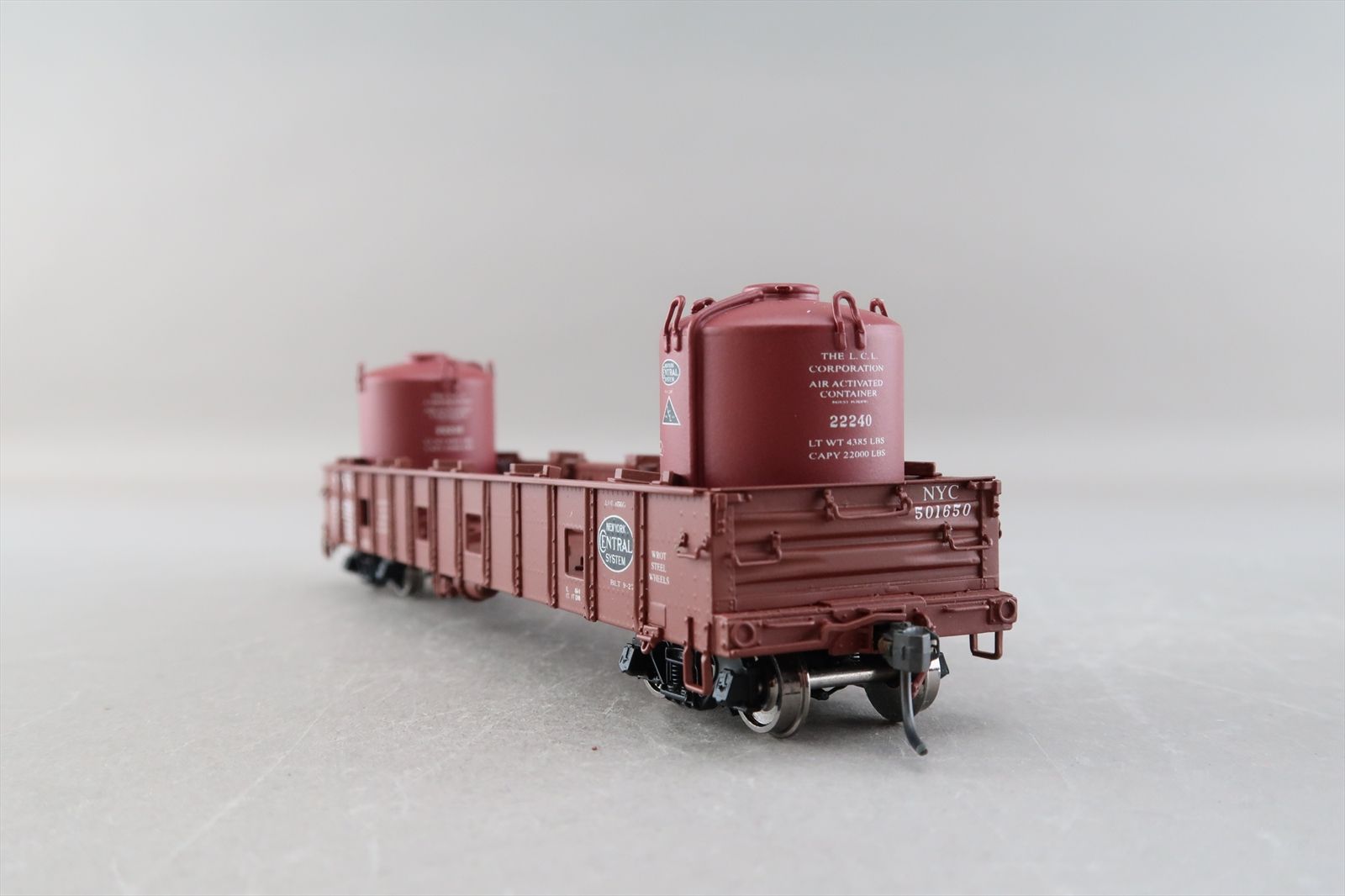 HO Brass Model - ASM NYC New York Central USRA Cement Container Gondola ...