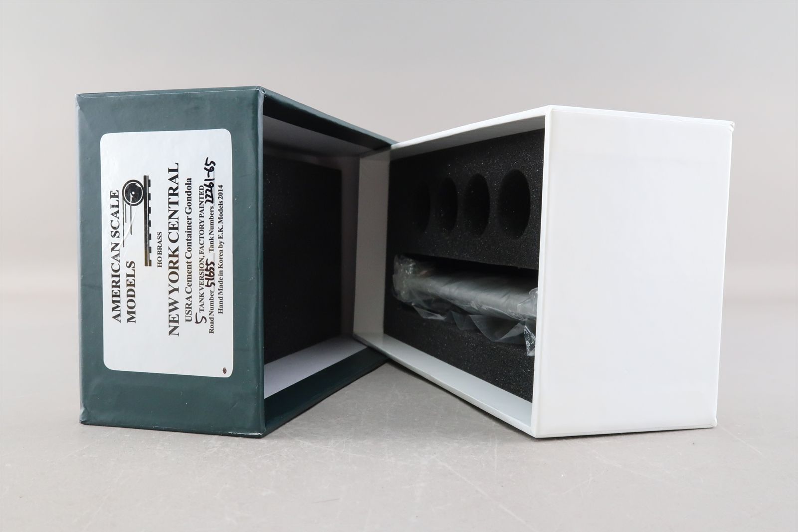 HO Brass Model - ASM NYC New York Central USRA Cement Container Gondola ...