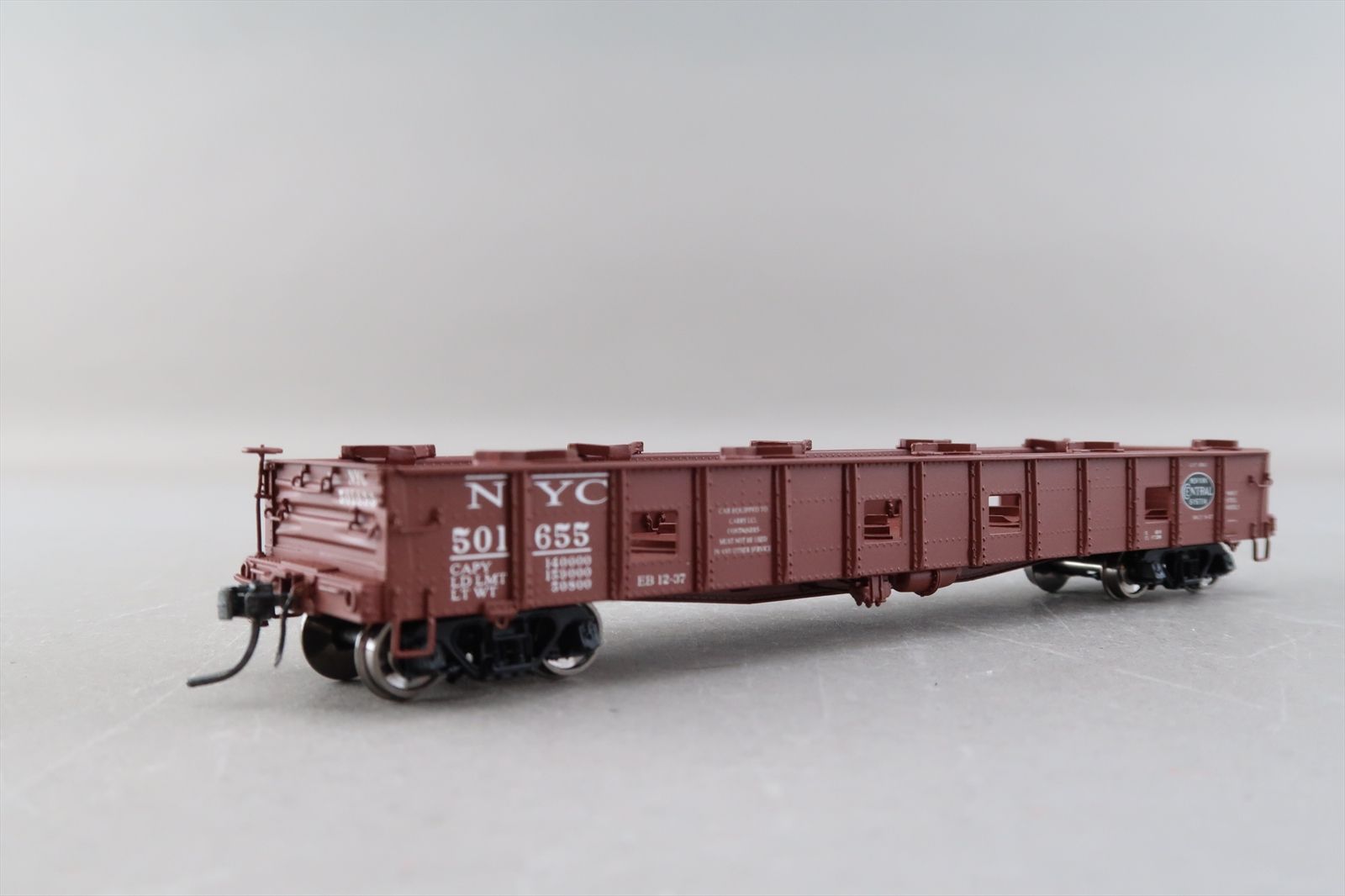 HO Brass Model - ASM NYC New York Central USRA Cement Container Gondola ...
