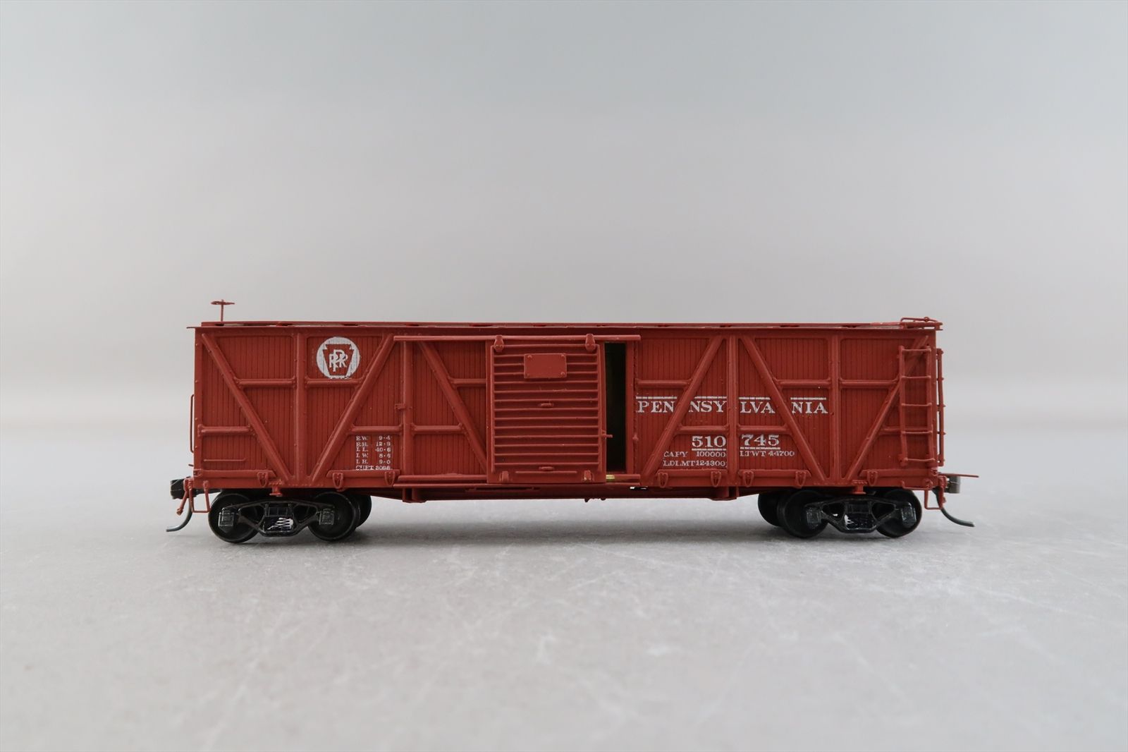 HO Brass Model - OMI 3068 PRR Pennsylvania X-23 Boxcar w/ Corrugated ...