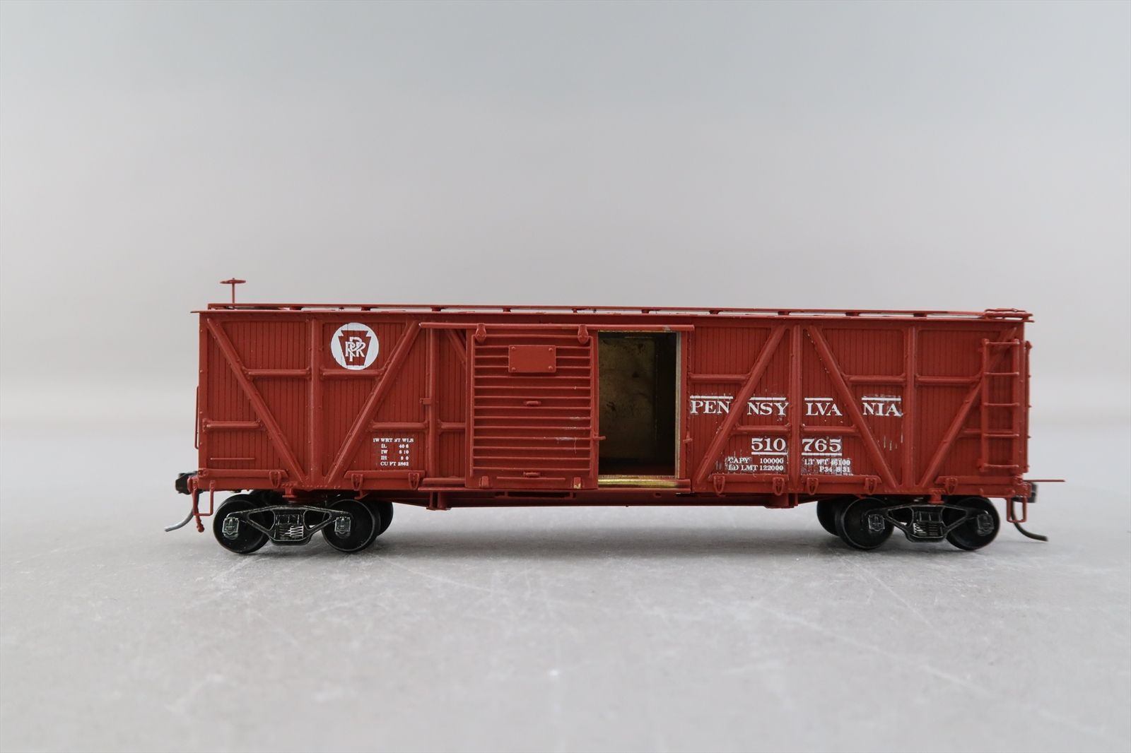 HO Brass Model - OMI 3068 PRR Pennsylvania X-23 Boxcar w/ Corrugated ...