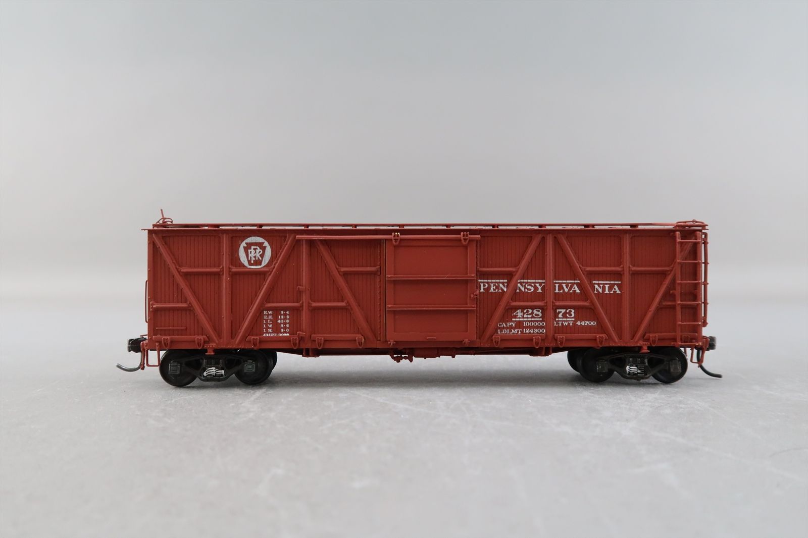 HO Brass Model - OMI 3068 PRR Pennsylvania X-23 Boxcar w/ Corrugated ...