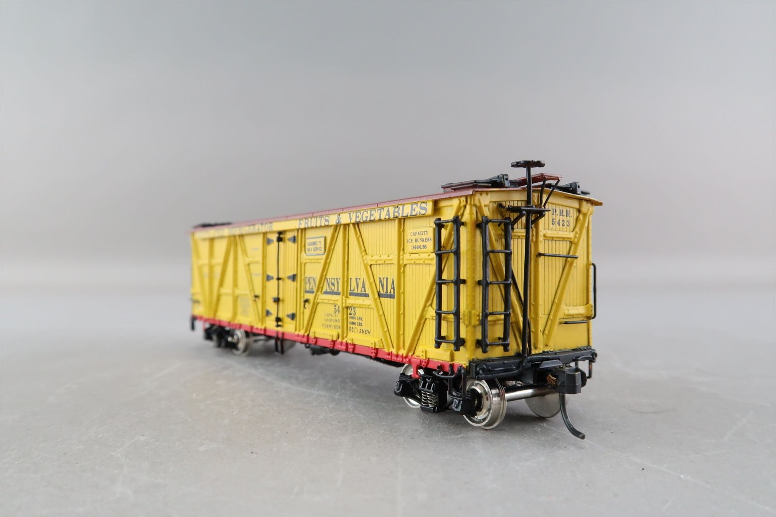HO Brass Model - PSC 15700-1 PRR Pennsylvania Composite Reefer Class R ...