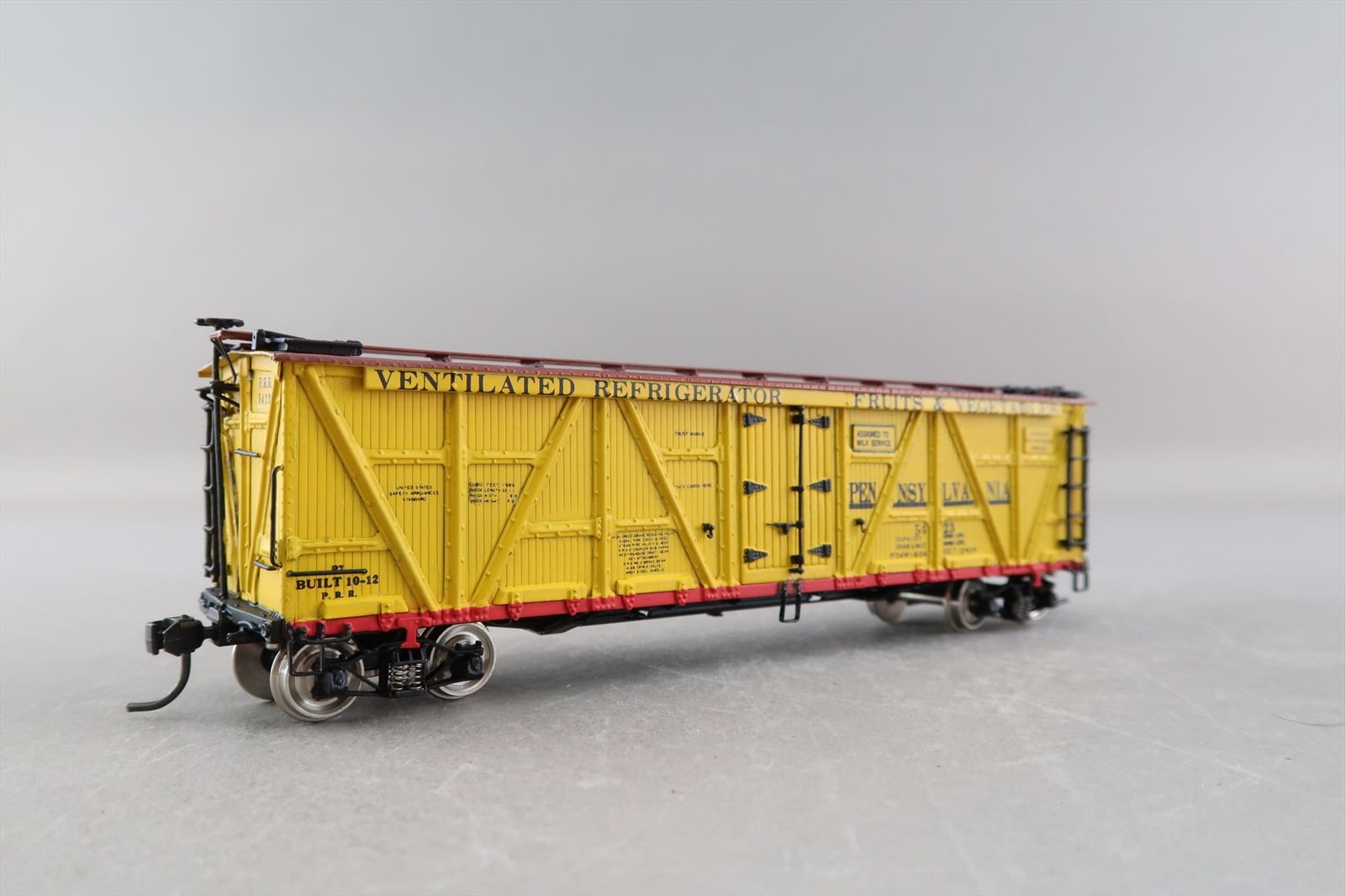 HO Brass Model - PSC 15700-1 PRR Pennsylvania Composite Reefer Class R ...