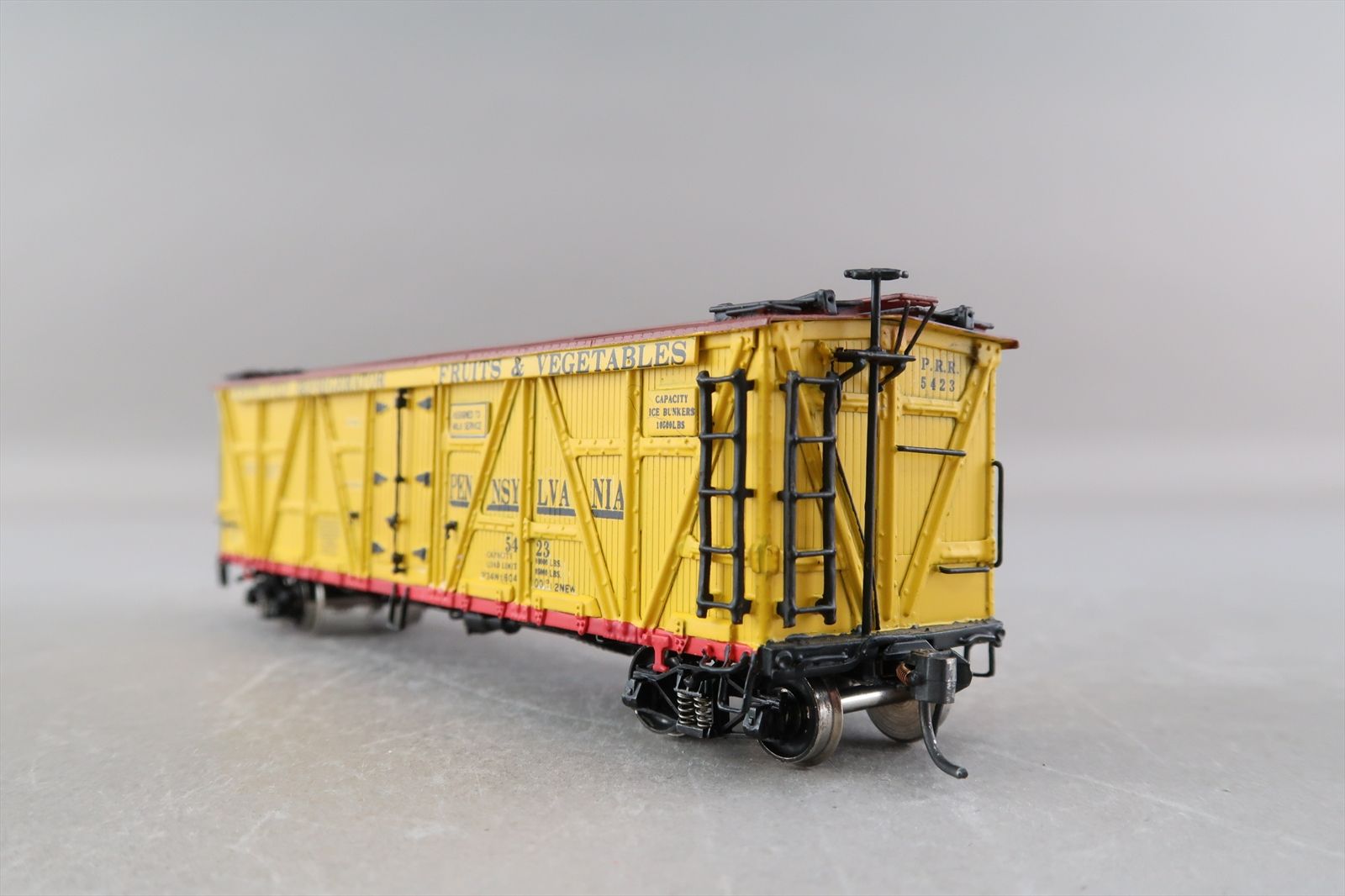 HO Brass Model - PSC 15700-1 PRR Pennsylvania Composite Reefer Class R ...