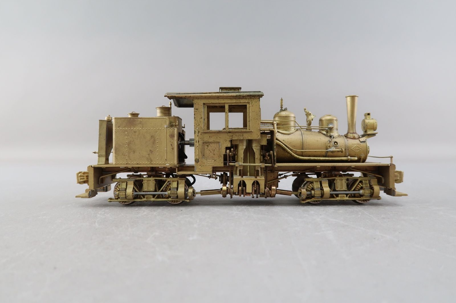 On3 Scale Brass Model Train - USH US Hobbies 13-Ton Shay - Unpainted - KTM