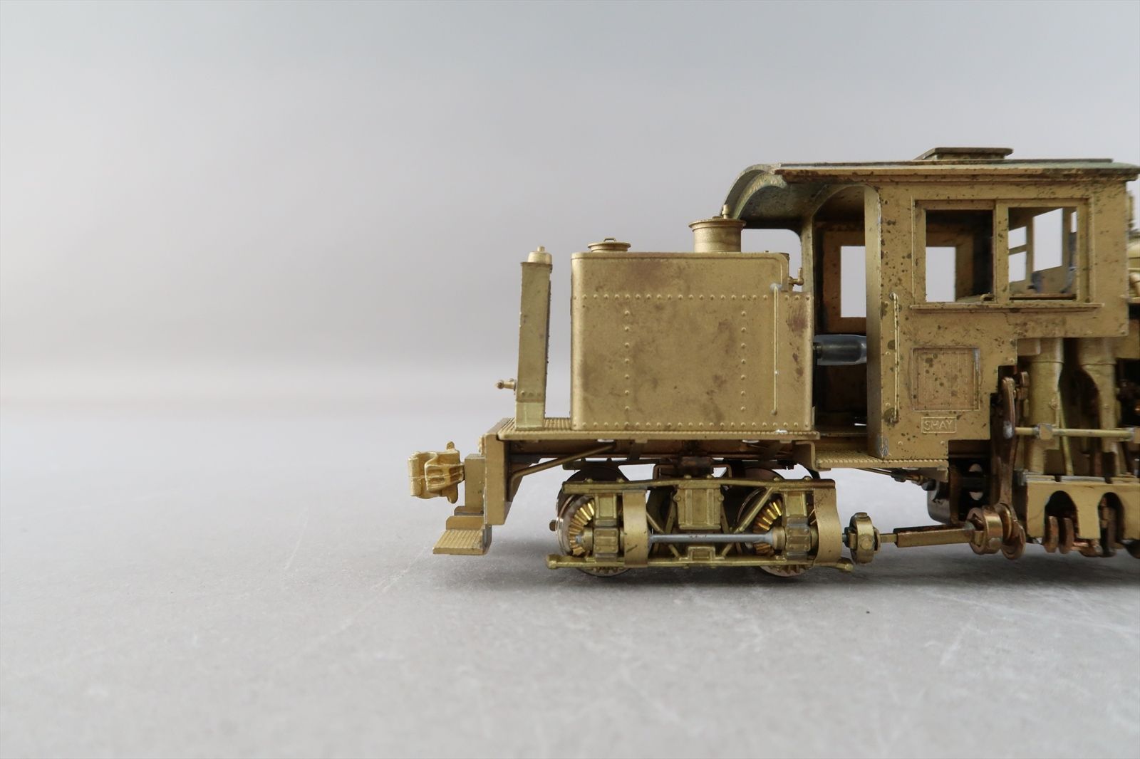 On3 Scale Brass Model Train - USH US Hobbies 13-Ton Shay - Unpainted - KTM