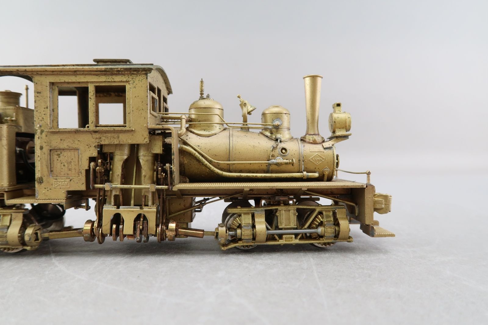 On3 Scale Brass Model Train - USH US Hobbies 13-Ton Shay - Unpainted - KTM