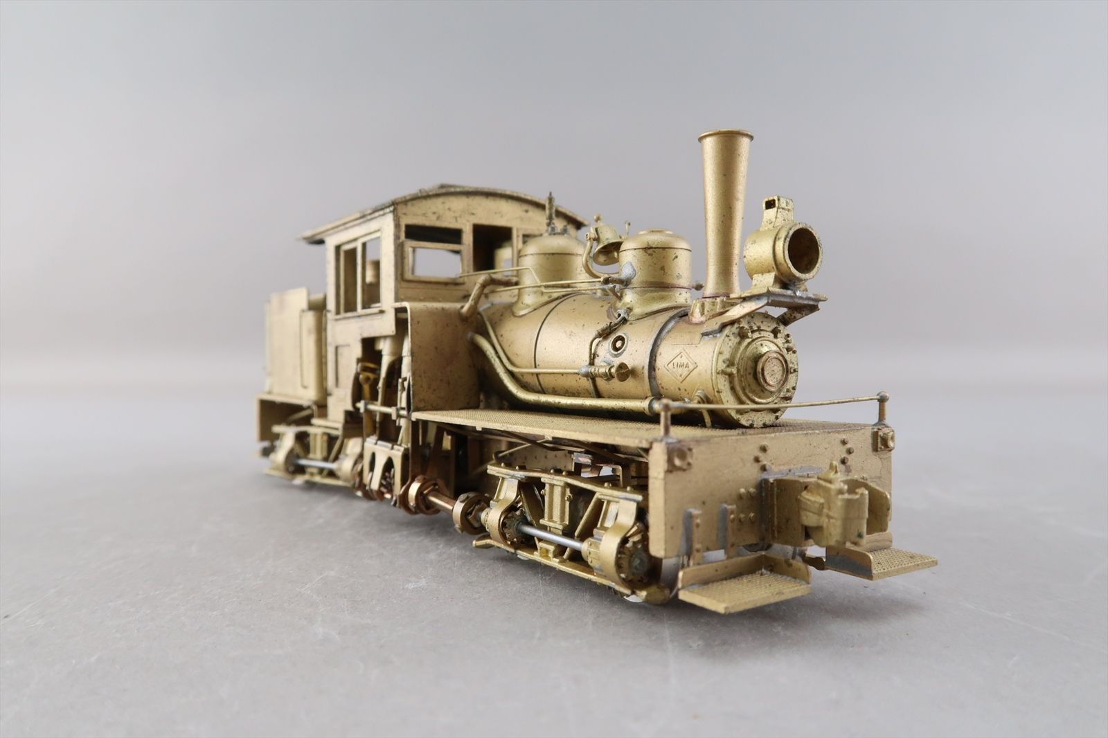 On3 Scale Brass Model Train - USH US Hobbies 13-Ton Shay - Unpainted - KTM