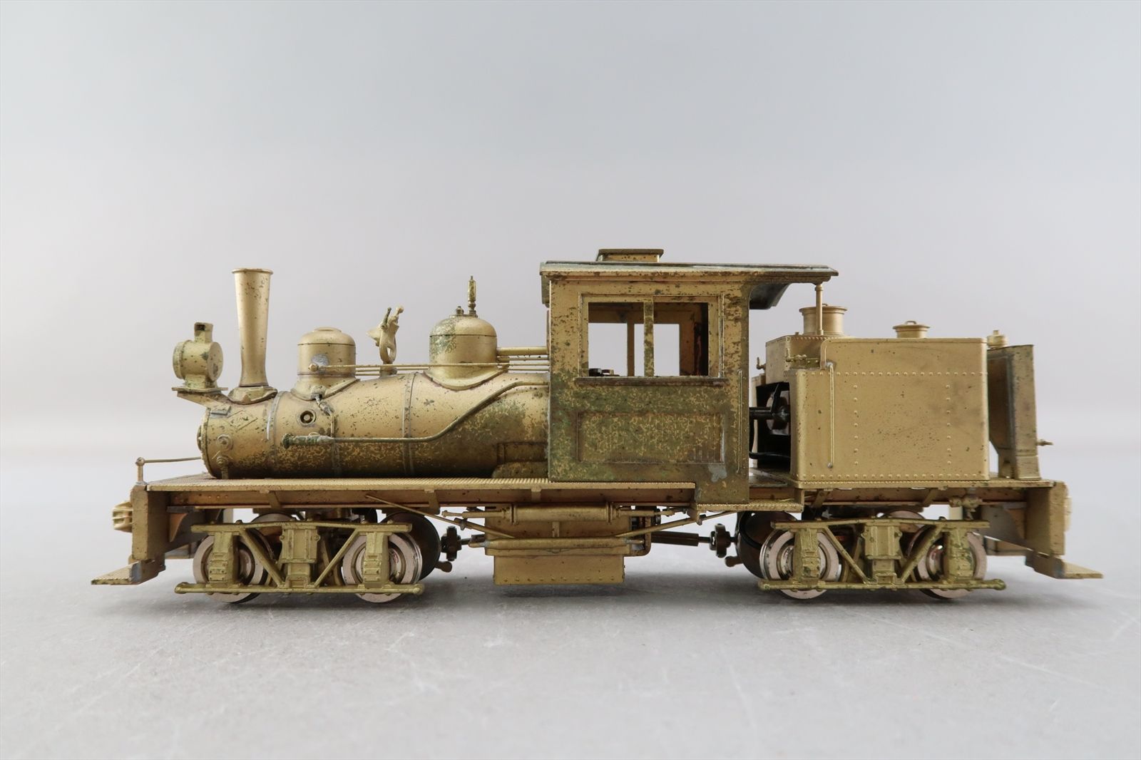 On3 Scale Brass Model Train - USH US Hobbies 13-Ton Shay - Unpainted - KTM