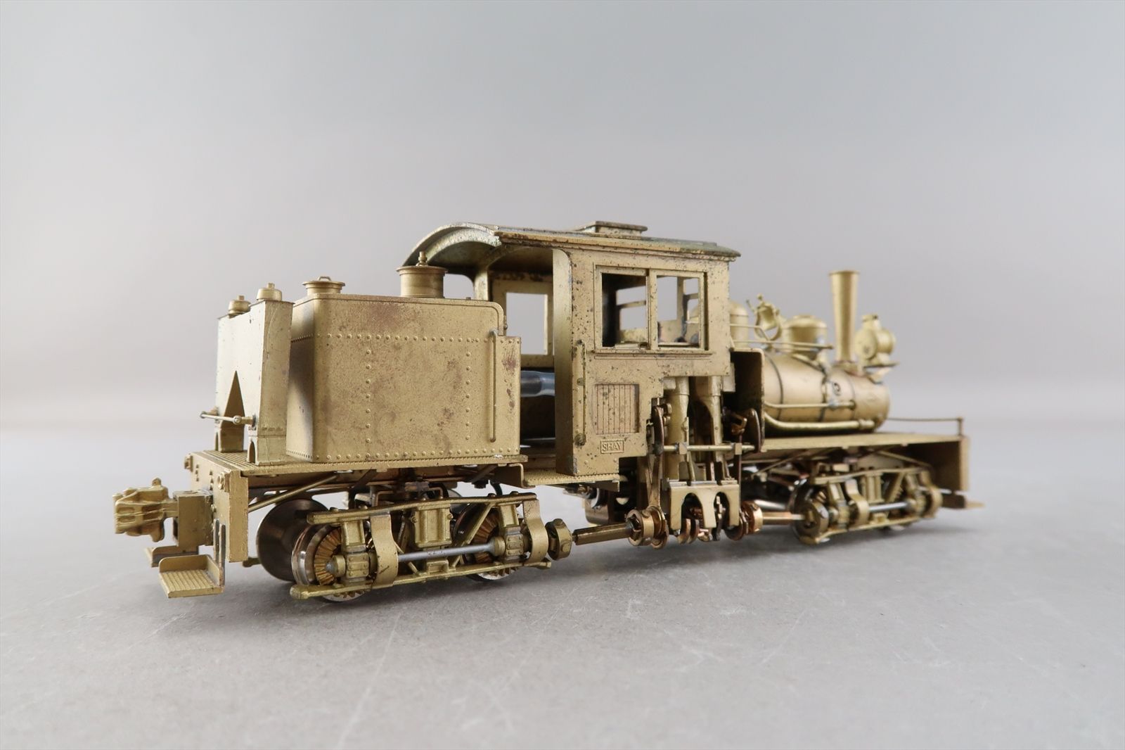 On3 Scale Brass Model Train - USH US Hobbies 13-Ton Shay - Unpainted - KTM
