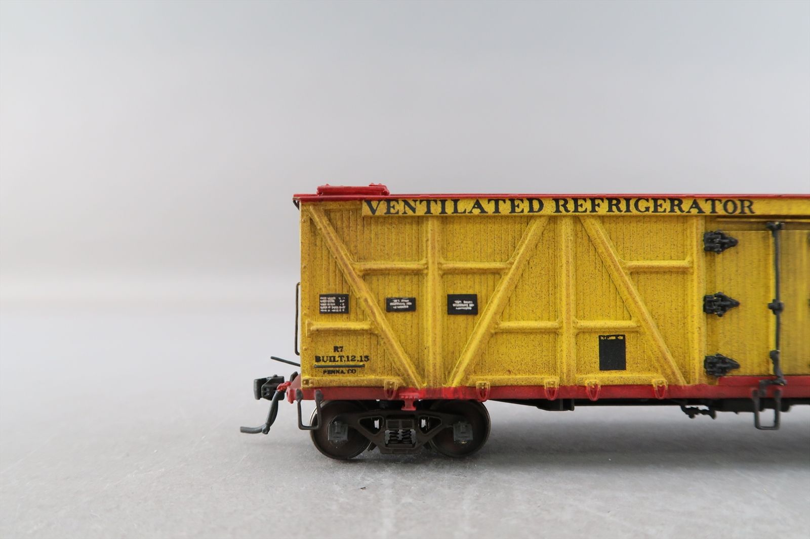 HO Brass Model - OMI 3069 FGEX PRR Pennsylvania R7 Reefer Refrigerator ...