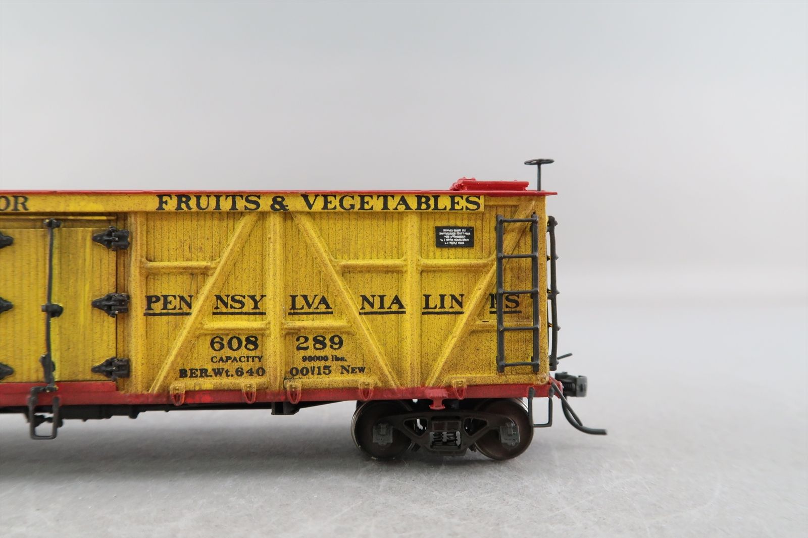 HO Brass Model - OMI 3069 FGEX PRR Pennsylvania R7 Reefer Refrigerator ...