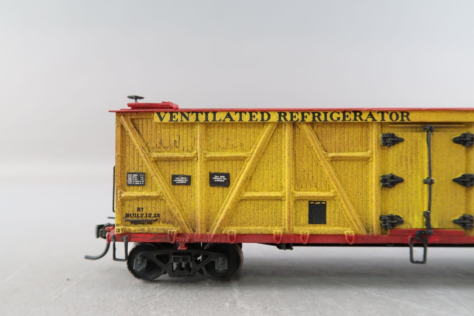 HO Brass Model - OMI 3069 FGEX PRR Pennsylvania R7 Reefer Refrigerator ...