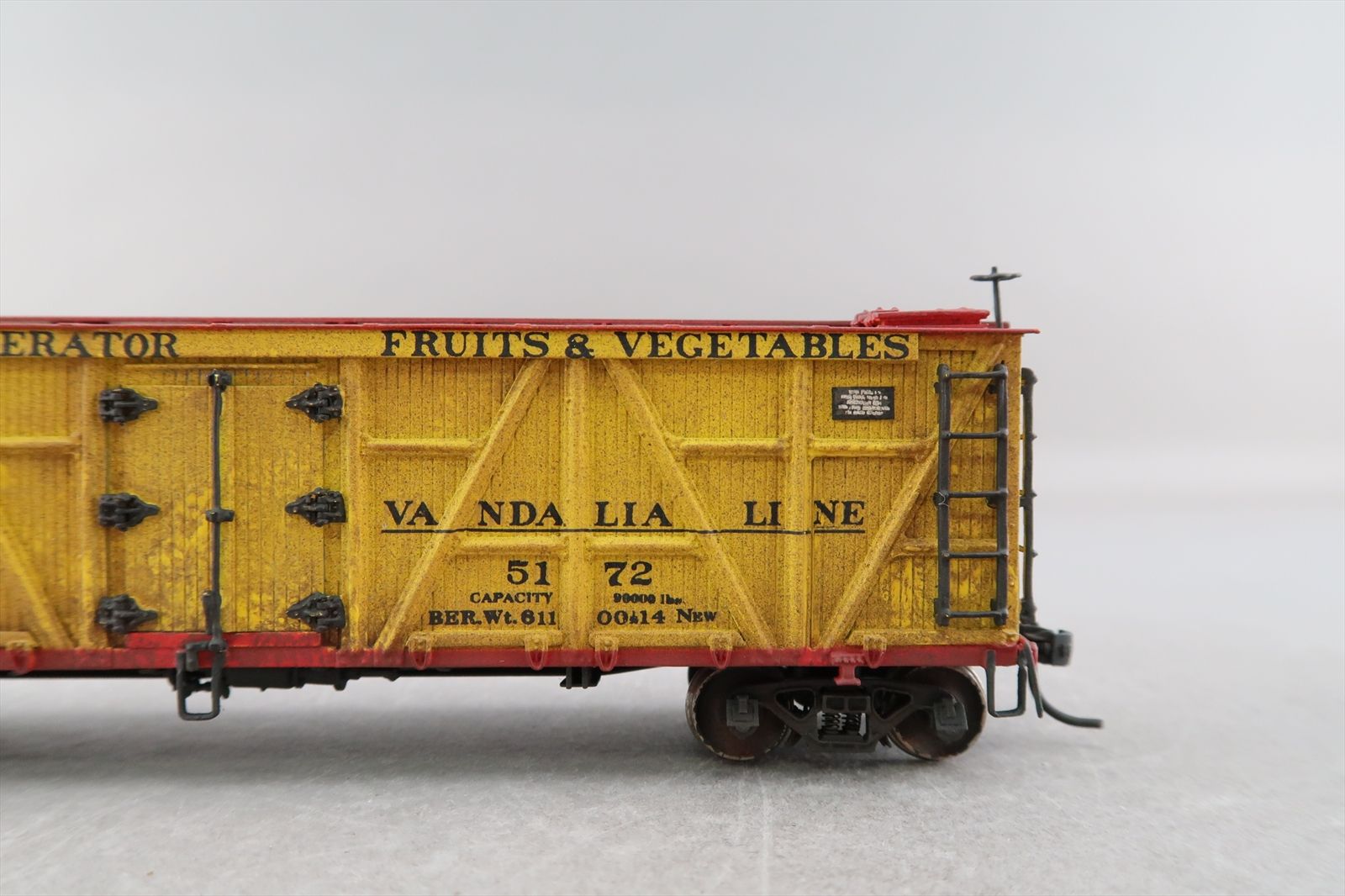 HO Brass Model - OMI 3069 FGEX PRR Pennsylvania Vandalia Line R7 Reefer ...
