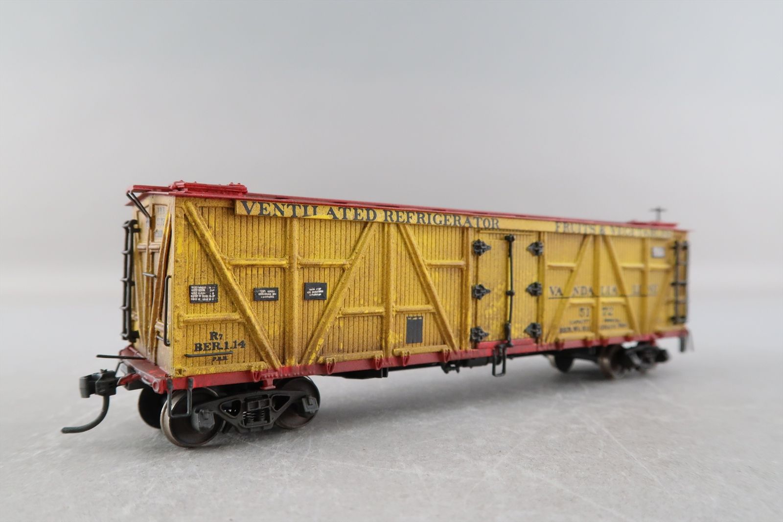 HO Brass Model - OMI 3069 FGEX PRR Pennsylvania Vandalia Line R7 Reefer ...