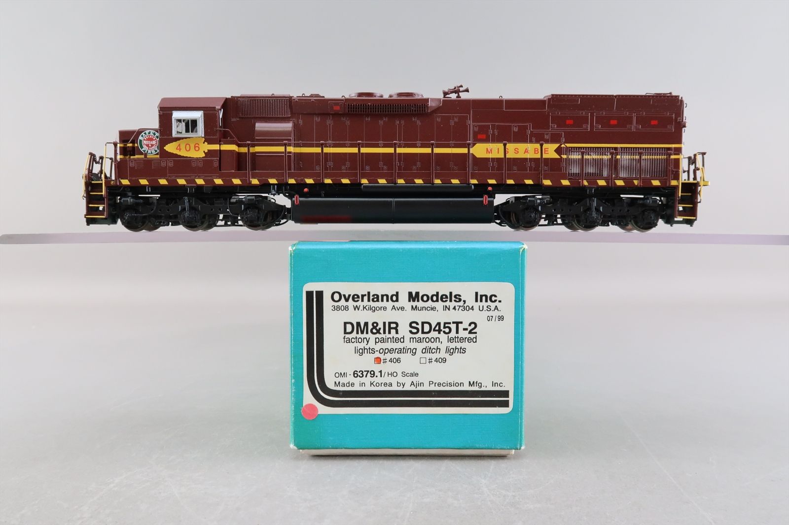 HO Brass Model - OMI 6379.1 DM&IR Duluth Missabe & Iron Range SD45T-2 ...