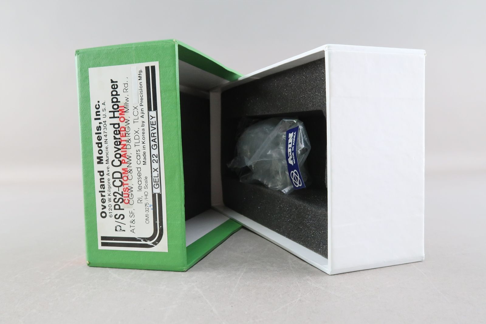 HO Brass Model - OMI 3275.4 GELX Garvey Elevators PS2-CD Covered Hopper ...