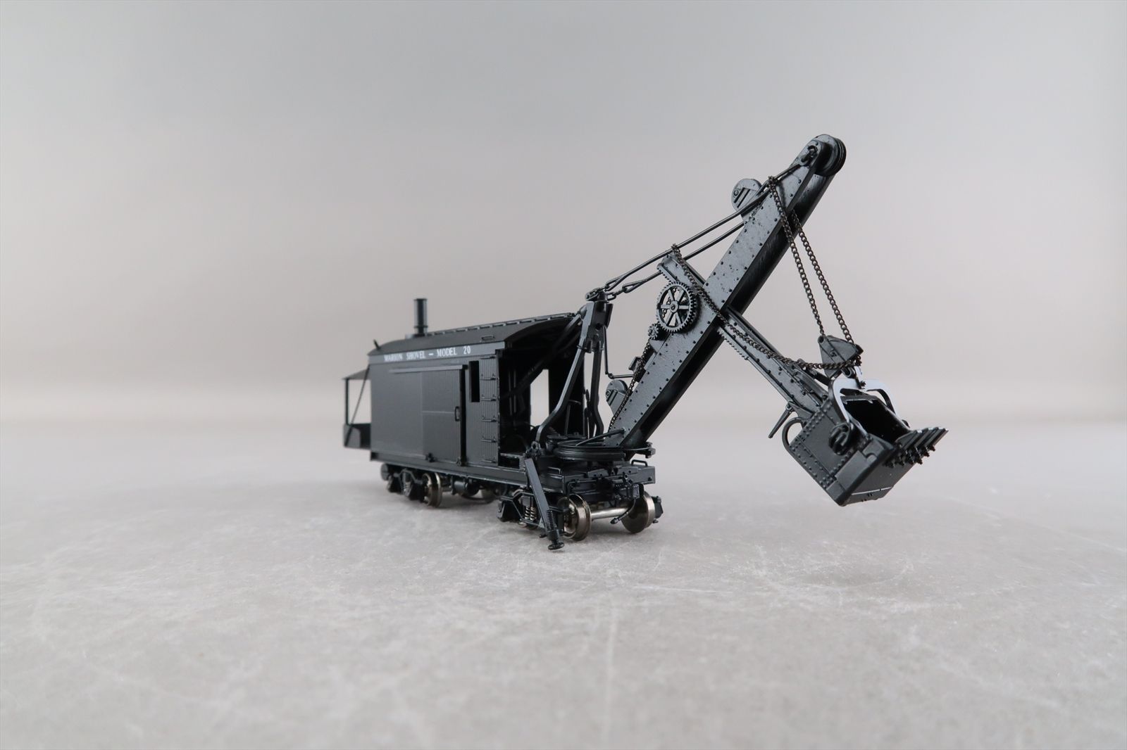 HO Brass Model - TCW Car Works Model 20 Marion Steam Shovel Black ...