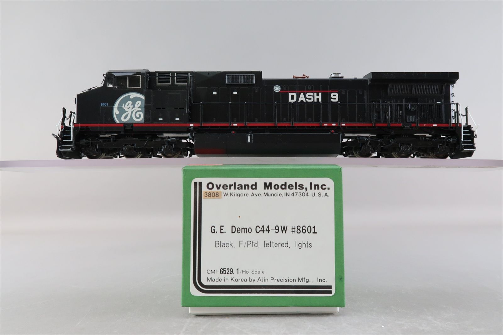 HO Brass Model - OMI 6529.1 GE General Electric Demo Demonstrator C44 ...