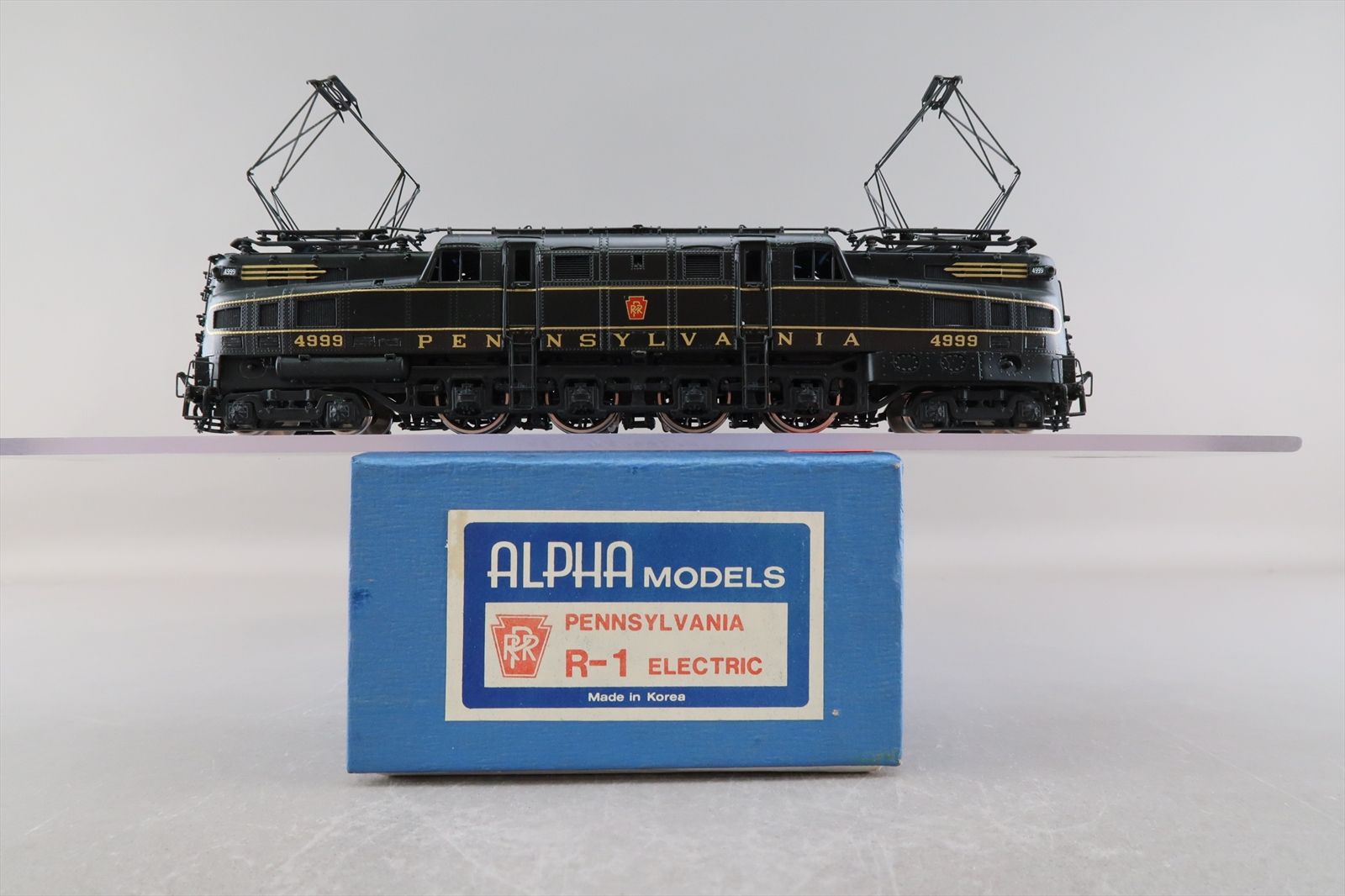 HO Brass Model - Alpha Models PRR Pennsylvania R-1 Electric #4999 - F/P ...