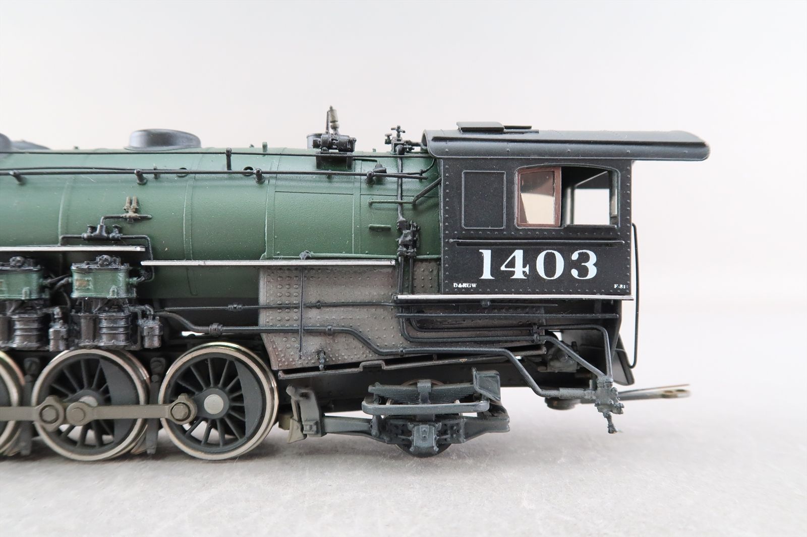 HO Brass Model - PFM D&RGW Rio Grande 2-10-2 Early Version #1403 ...