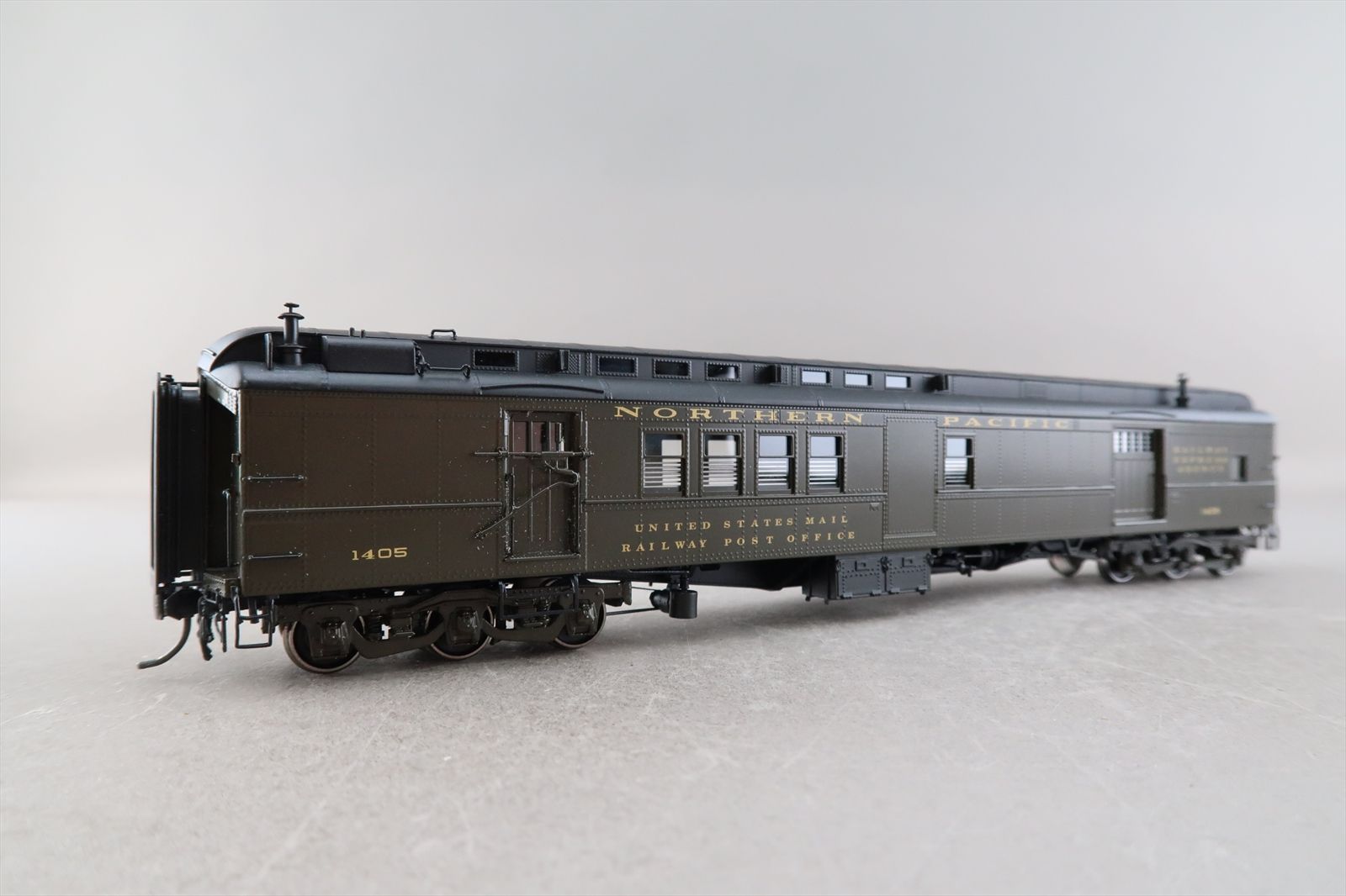 HO Brass Model - W&R NP Northern Pacific Mail & Express Car Pullman ...