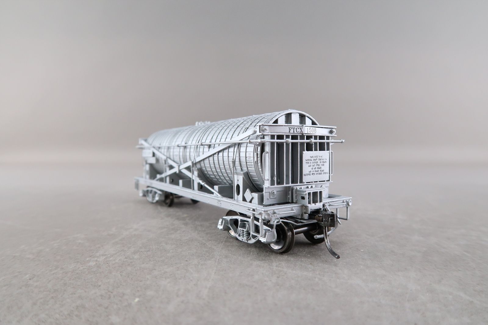 HO Brass Model - North Bank Line FTCX Vinegar Tank Car #1508 - F/P ...