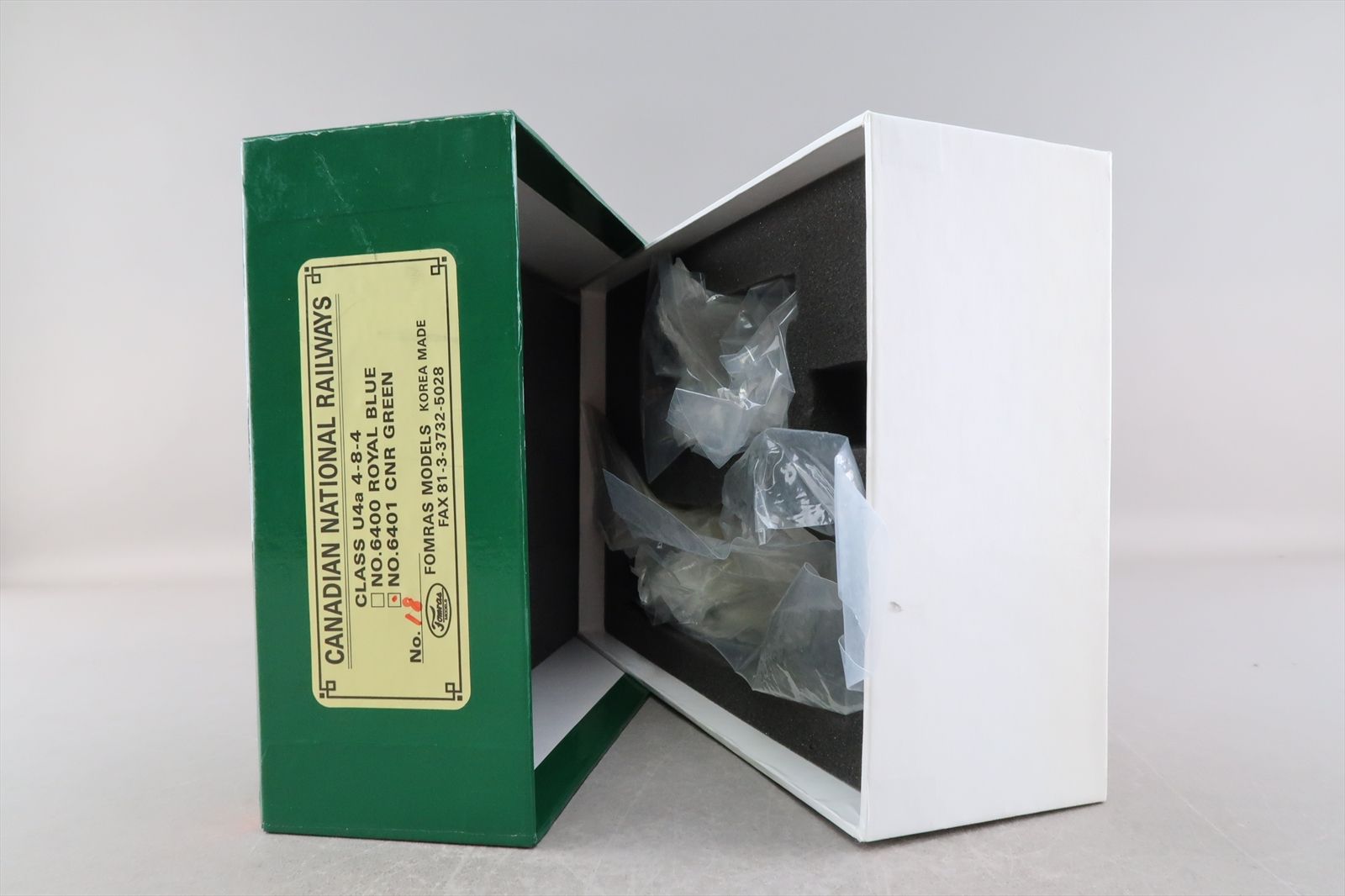HO Brass Model - Fomras CN CNR Candian National U4a 4-8-4 Green #6401 ...