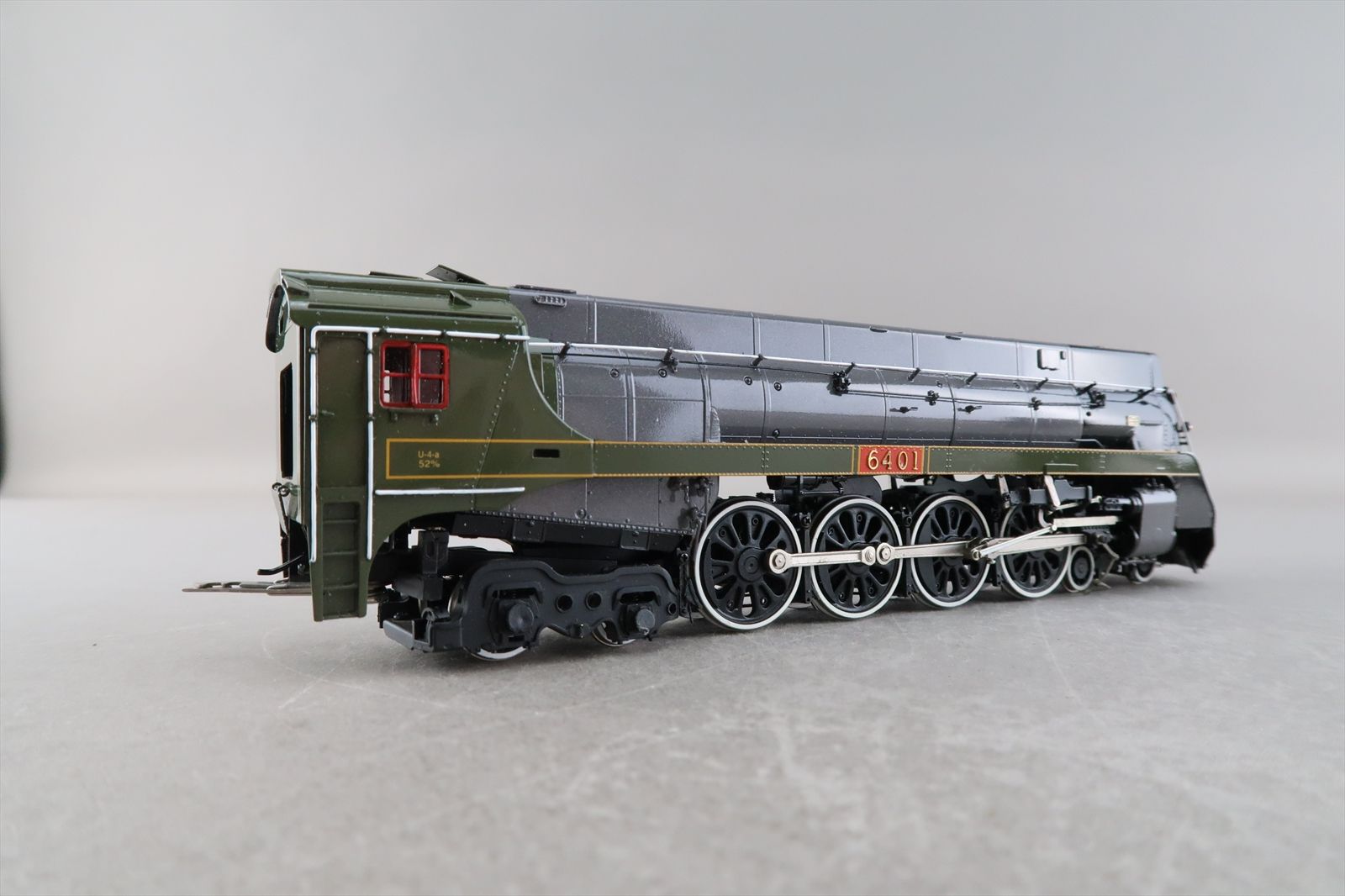 HO Brass Model - Fomras CN CNR Candian National U4a 4-8-4 Green #6401 ...