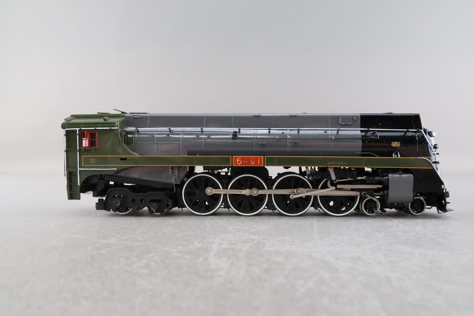 HO Brass Model - Fomras CN CNR Candian National U4a 4-8-4 Green #6401 ...