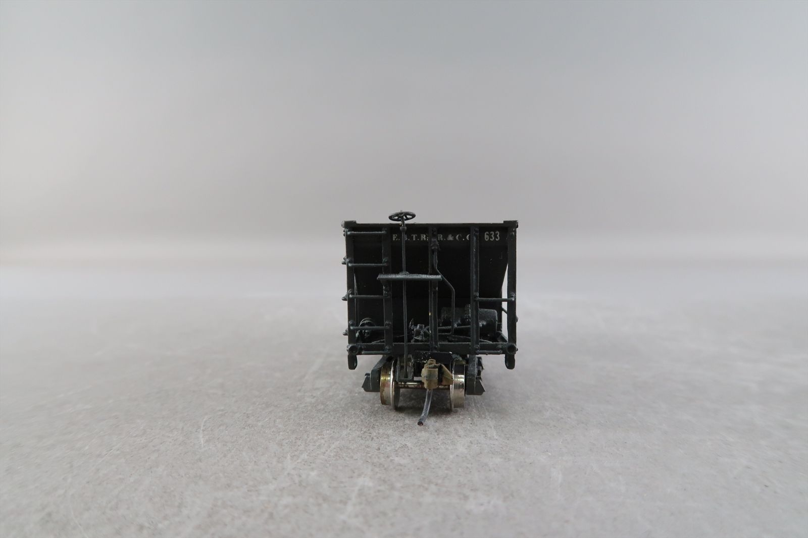 HOn3 Brass Model - Hallmark EBT East Broad Top 2-Bay Steel Hopper Car #633 - Custom - Tae Hwa