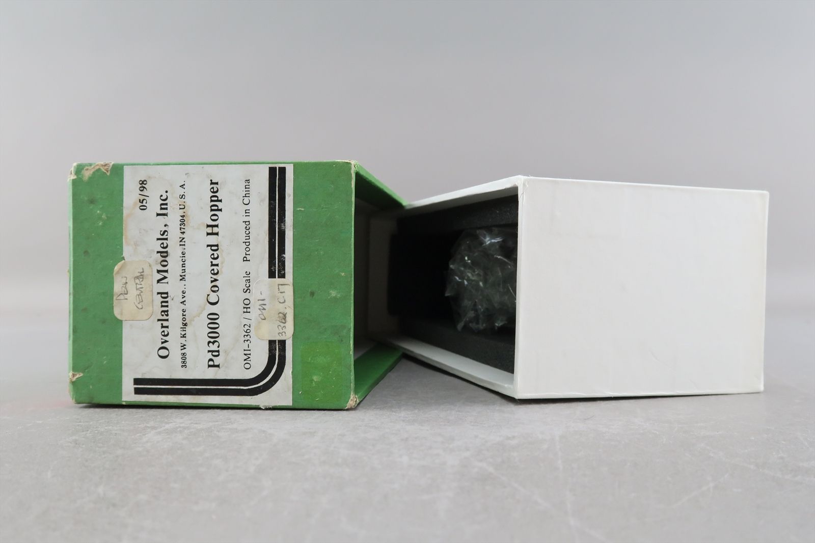 HO Brass Model - OMI 3362 PC Penn Central Pd 3000 Covered Hopper ...