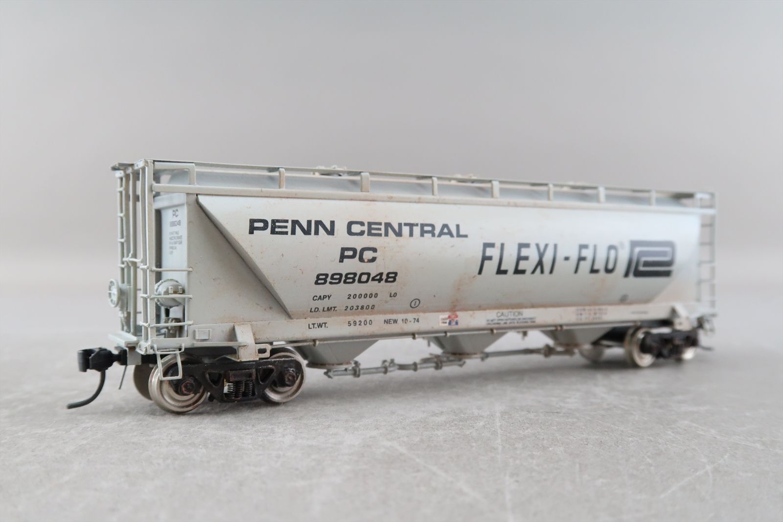HO Brass Model - OMI 3362 PC Penn Central Pd 3000 Covered Hopper ...