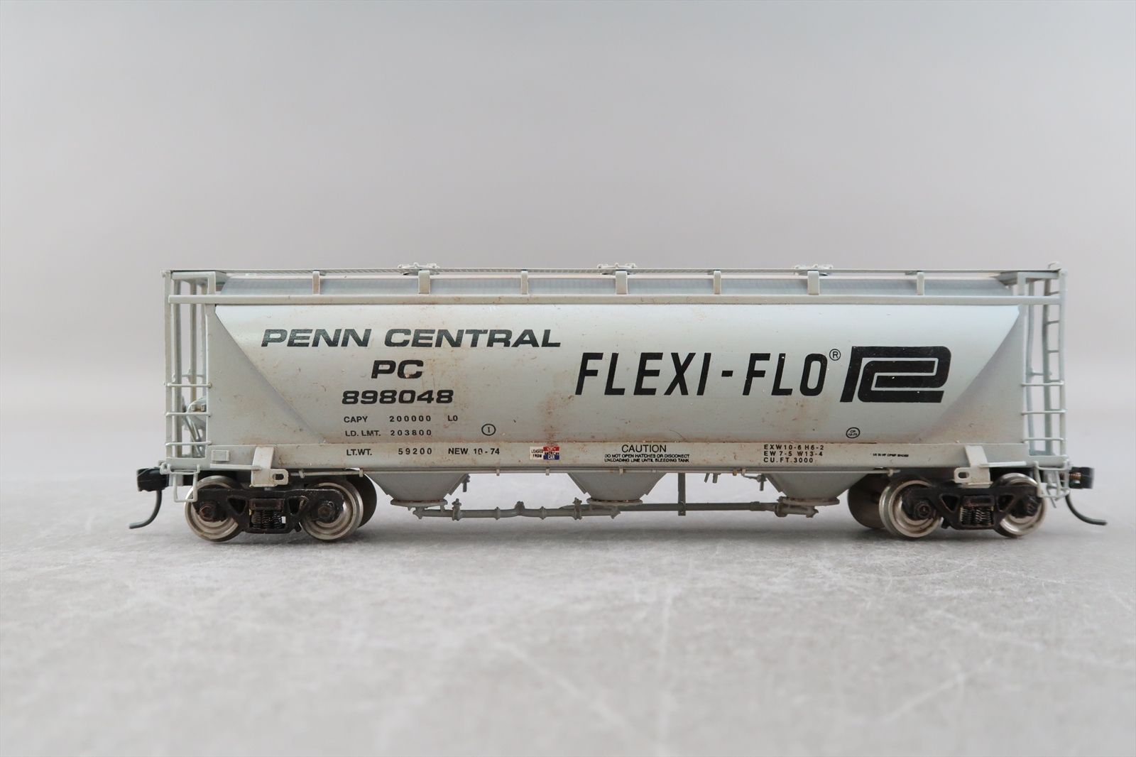 HO Brass Model - OMI 3362 PC Penn Central Pd 3000 Covered Hopper ...
