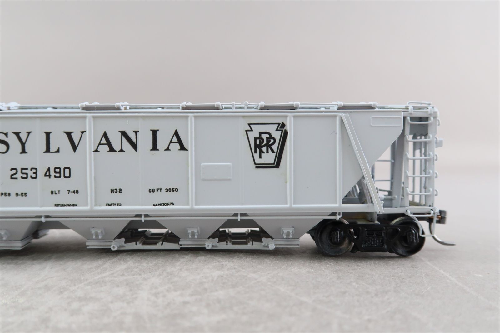 HO Brass Model - OMI 1313 PRR Pennsylvania H32 5 Bay Covered Hopper ...