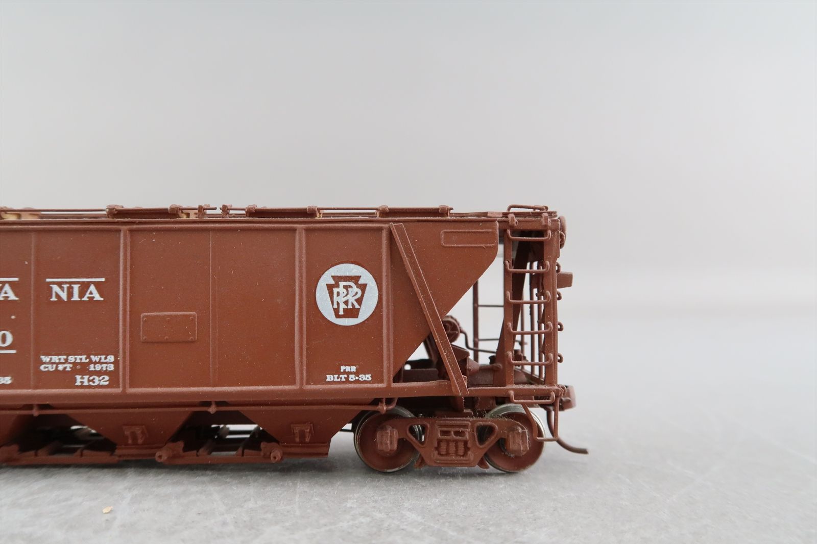 HO Brass Model - OMI 1313 PRR Pennsylvania H32 5 Bay Covered Hopper ...