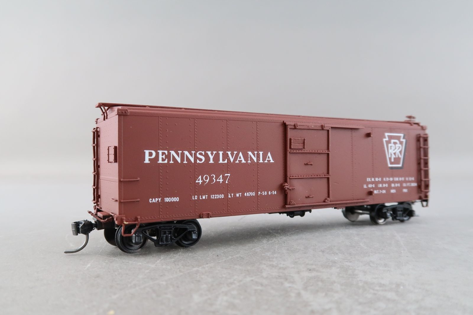HO Brass Model - OMI 3019 PRR Pennsylvania X-29 Boxcar Box Car #49347 ...