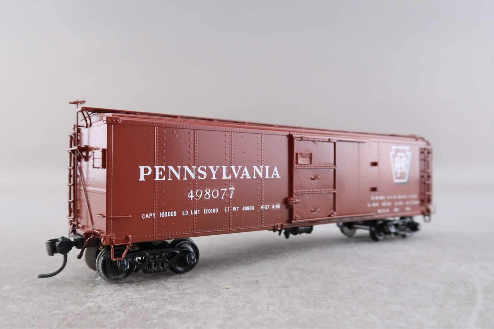 HO Brass Model - OMI 3019 PRR Pennsylvania X-29 Boxcar Box Car #498077 ...