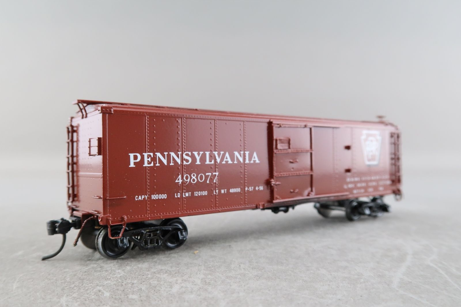 HO Brass Model - OMI 3019 PRR Pennsylvania X-29 Boxcar Box Car #498077 ...