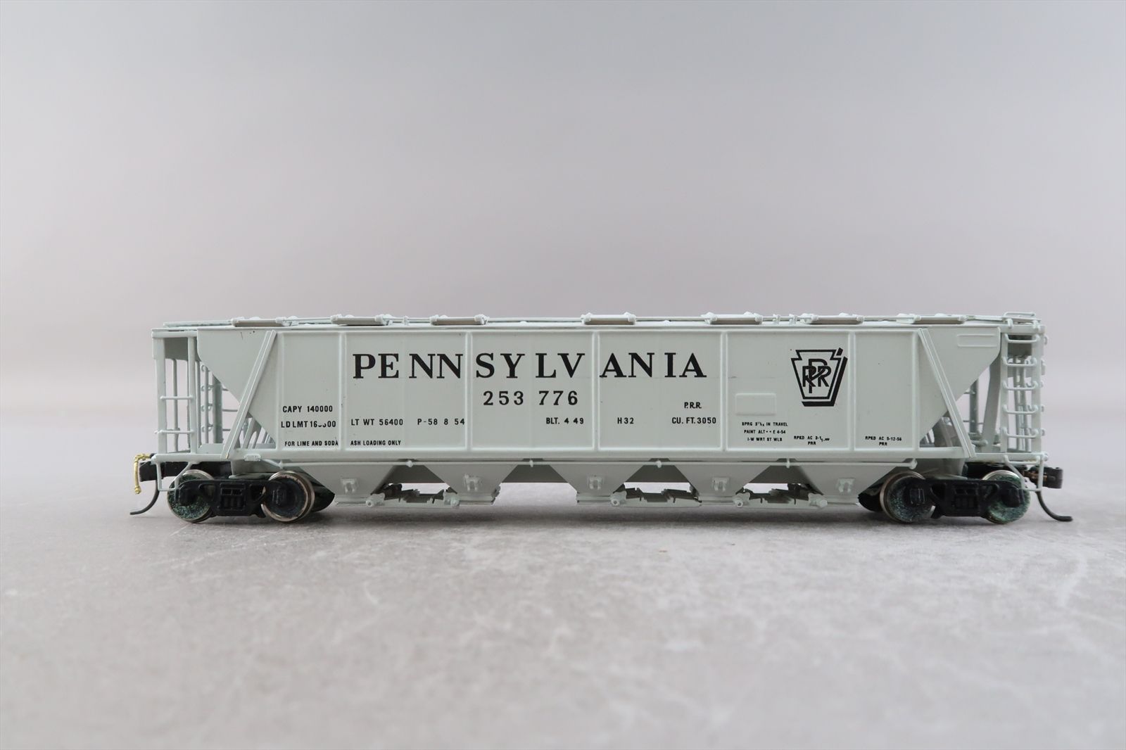 HO Brass Model - OMI 1313 PRR Pennsylvania H32 5 Bay Covered Hopper ...