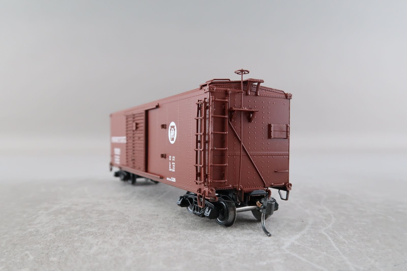 HO Brass Model - OMI 3018 PRR Pennsylvania X-28 Boxcar Box Car #505201 ...
