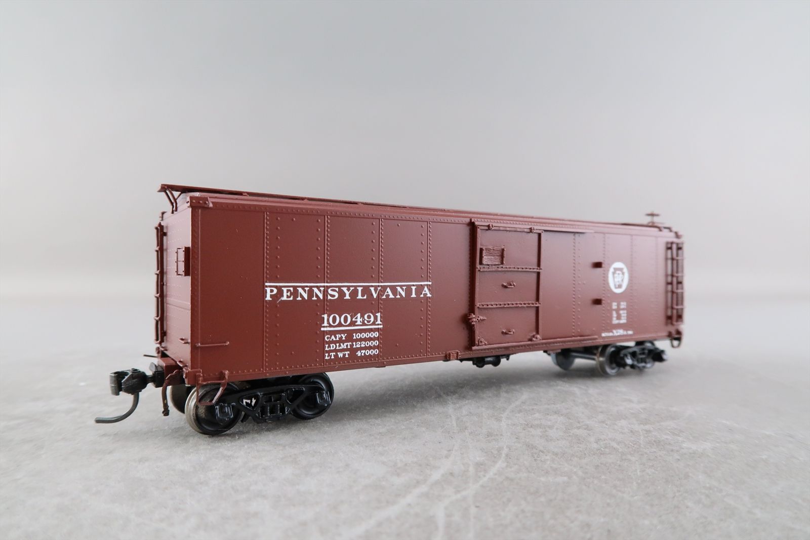 HO Brass Model - OMI 3016 PRR Pennsylvania X-28a Boxcar Box Car #100491 ...