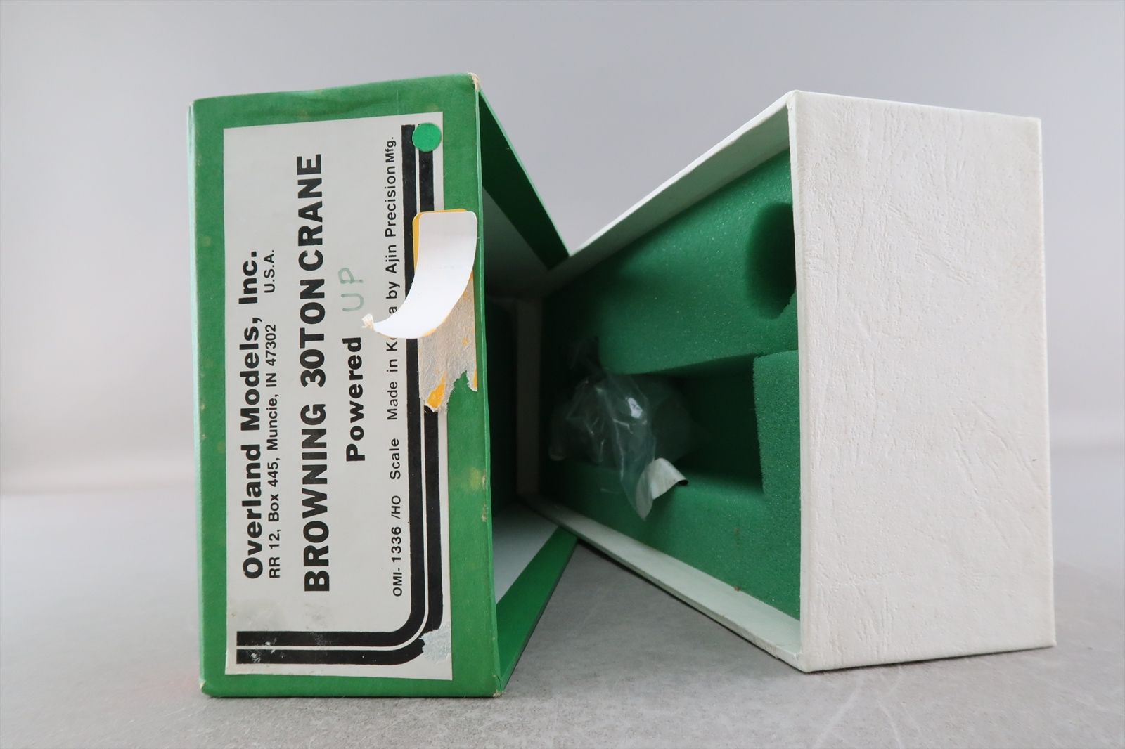 HO Brass Model - OMI 1336 UP Union Pacific Browning 30 Ton Crane ...