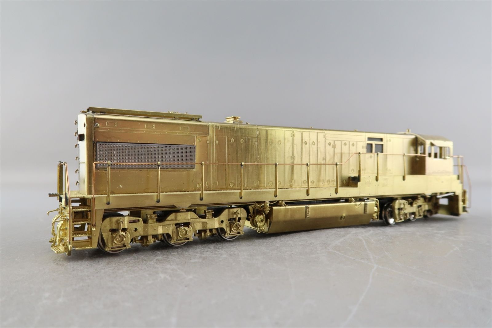 HO Brass Model - OMI 1958 L&N / PRR PC / SP / UP GE U28C Late - Unpainted - 1987 Run - Ajin